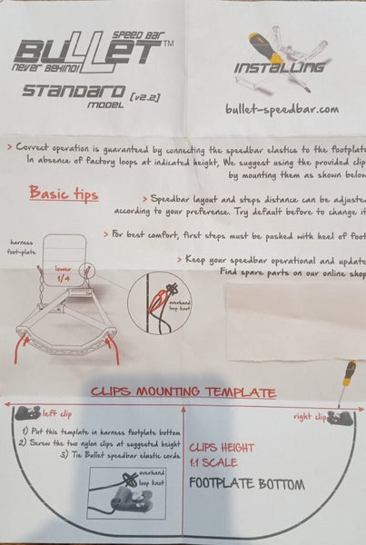 SPEED BAR for Paragliding - Bullet – Adrenaline Alley