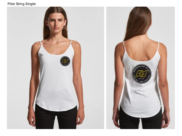 Adrenaline Alley Woman's Singlet's